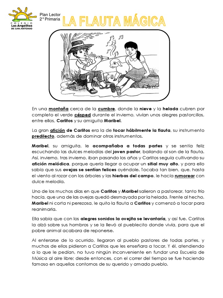 Cuento de la Flauta Mágica para Niños | PDF