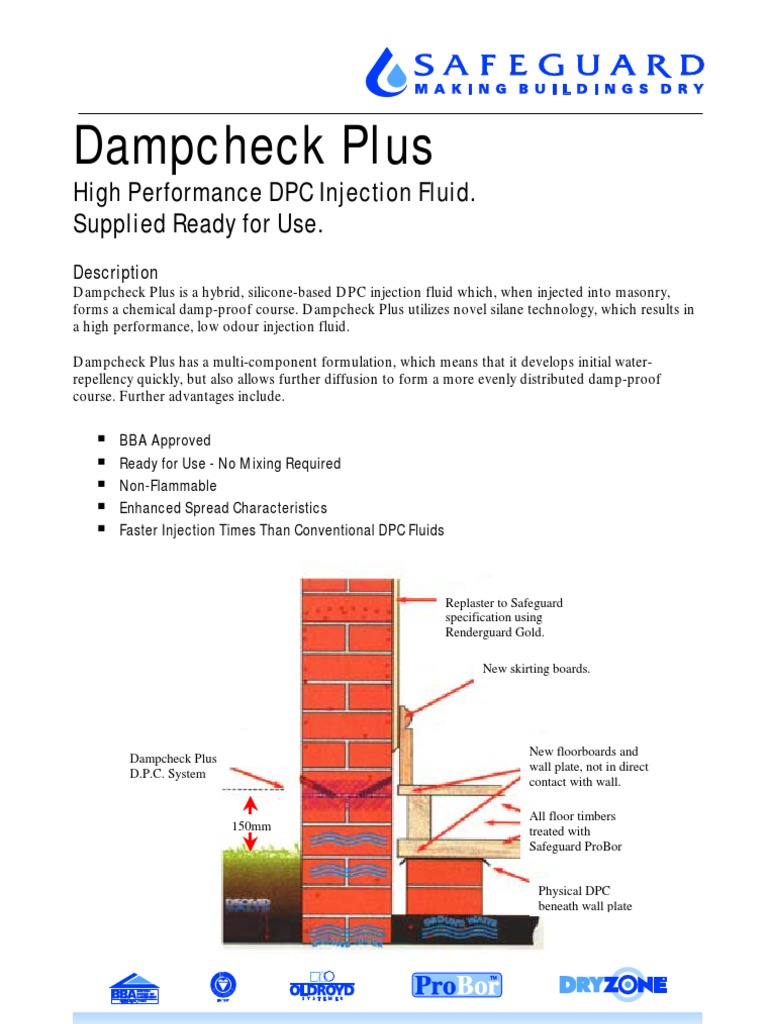 Dampcheck Plus | PDF | Building Materials | Materials