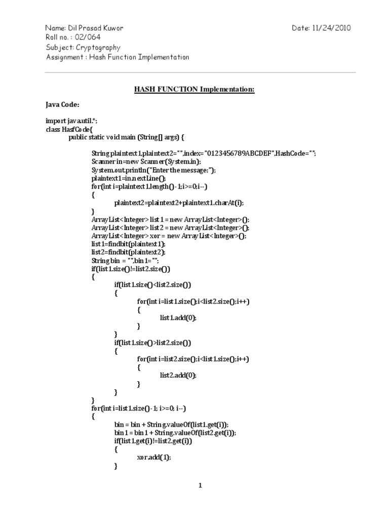 HASH_CODE | Software Development | Computer Data