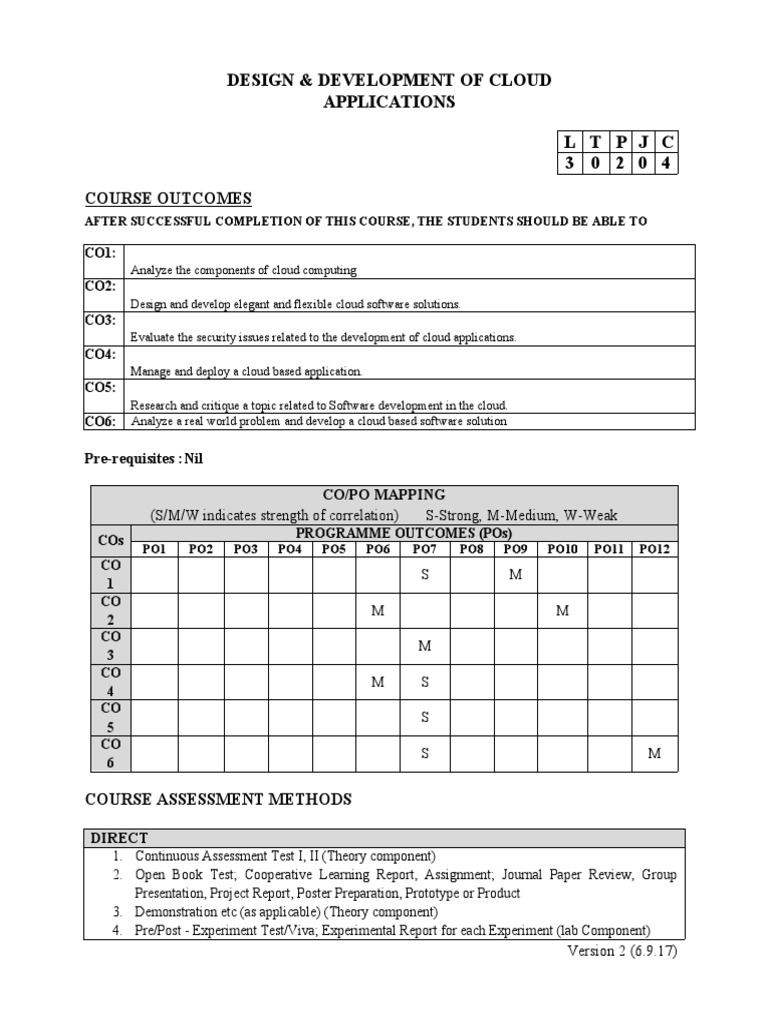 DESIGN and DEVELOPMENT OF CLOUD APPLICATIONS | PDF | Cloud Computing | Databases