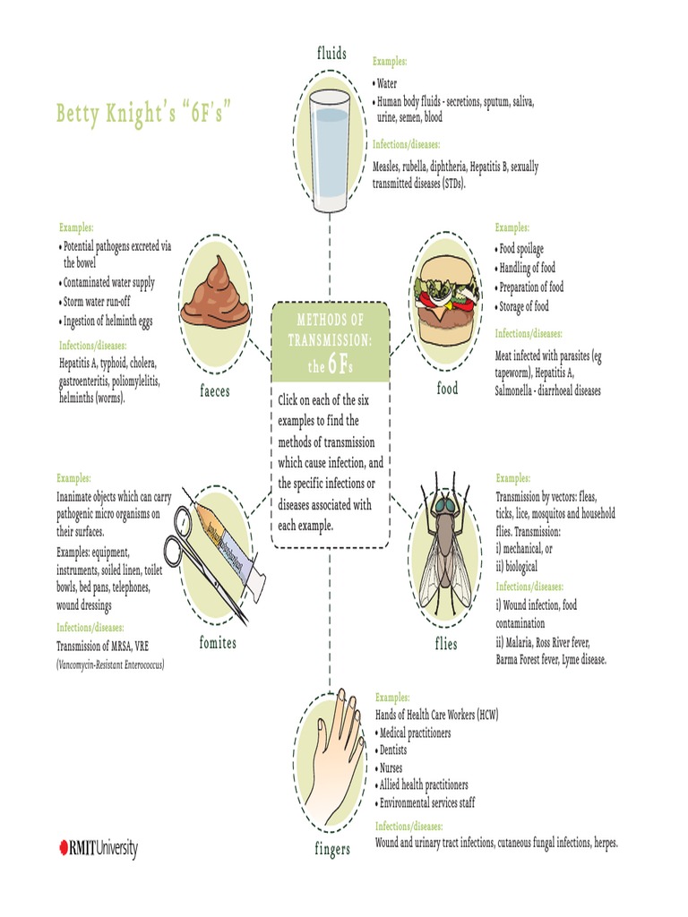 The 6Fs | PDF | Transmission (Medicine) | Infection
