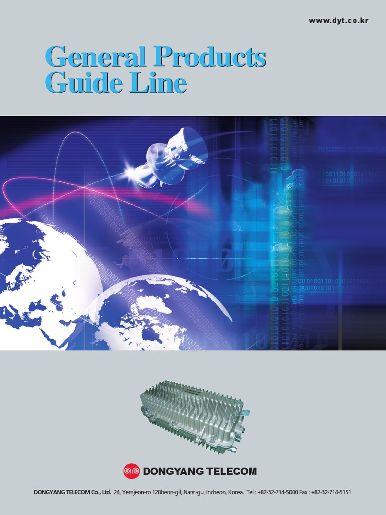 Dongyang Telecom 15065 Kwyatf | PDF | Very High Frequency | Ultra High ...