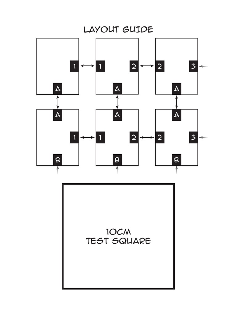Test Square Layout Guide 10cm | PDF