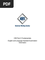 CWB W47.1 Study Guide PDF | PDF | Welding | Construction