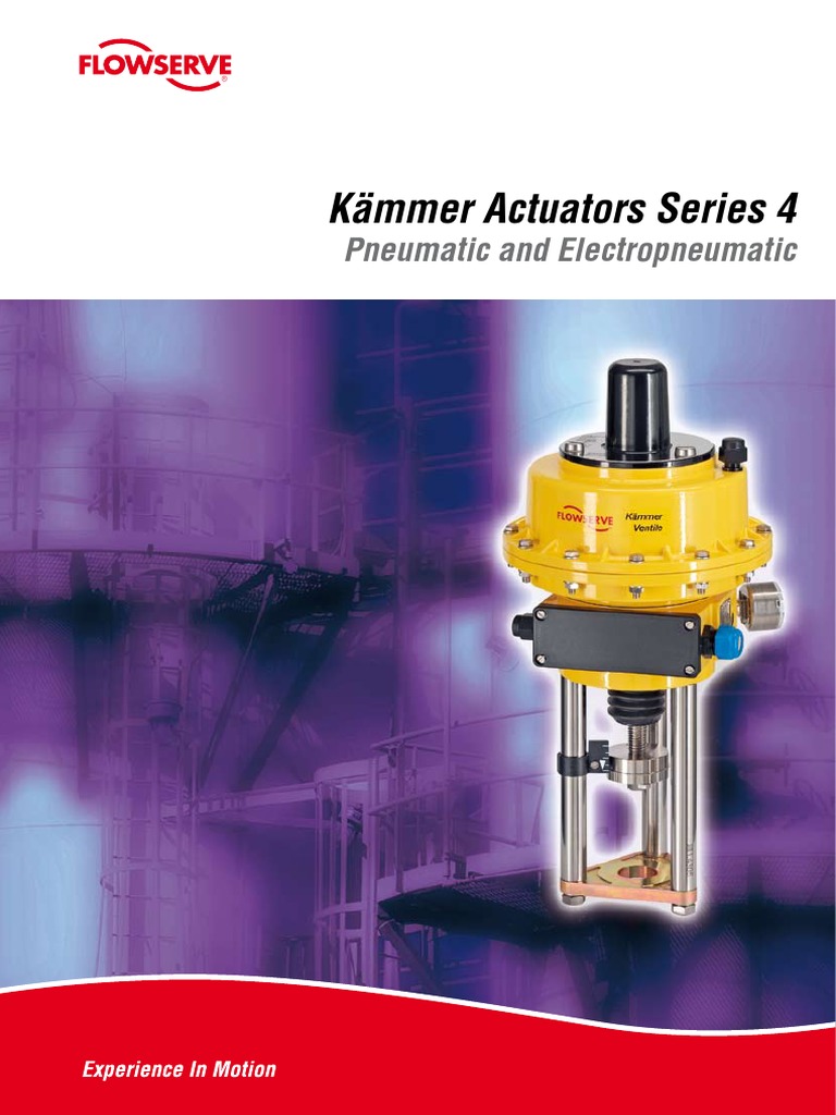 Kämmer Actuators Series 4: Pneumatic and Electropneumatic | PDF ...