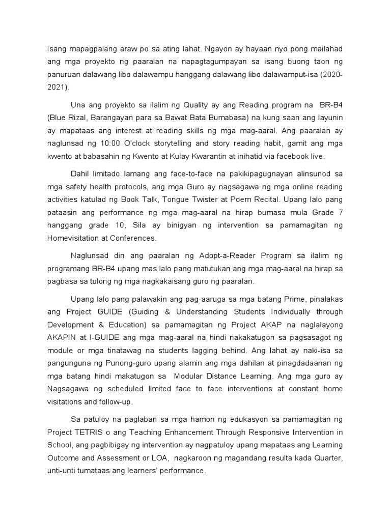 Script 2nd Sosa | PDF