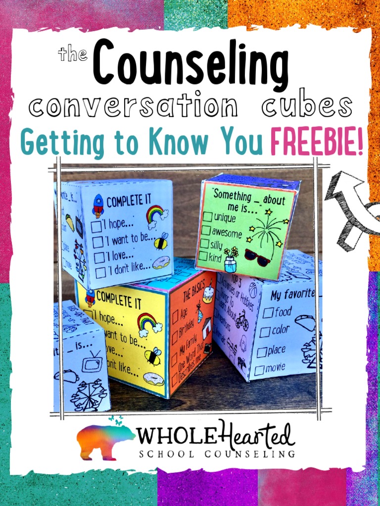 Counseling: Conversation Cubes | PDF | Cognition | Human Nature