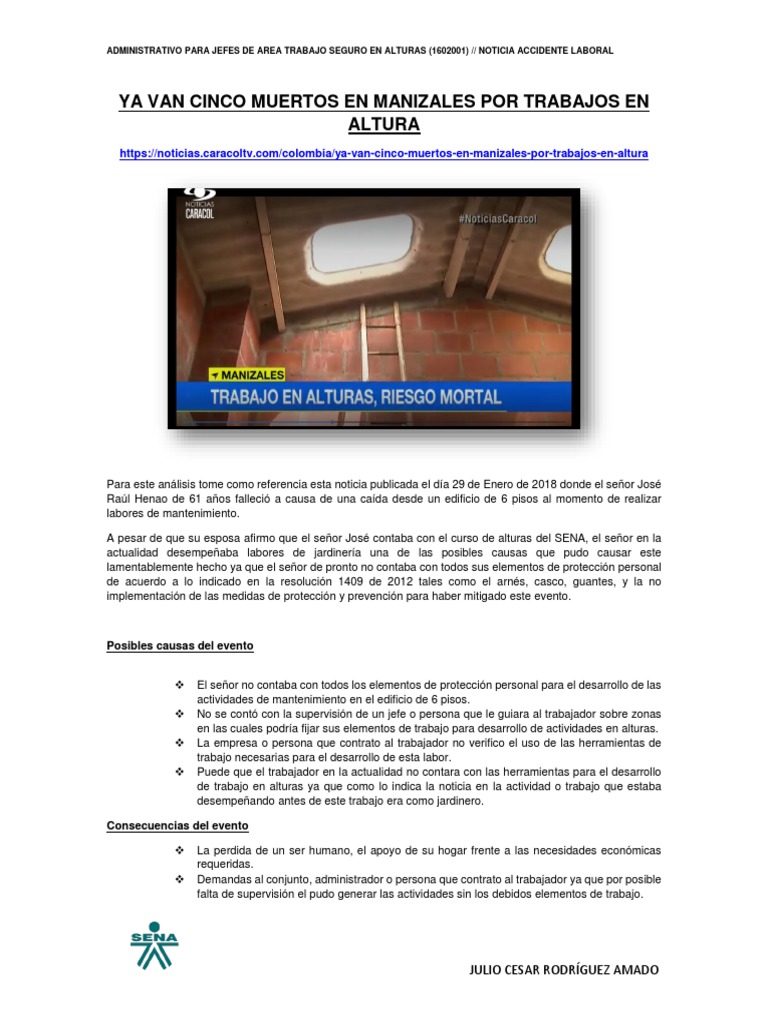 Analisis de Noticia | PDF