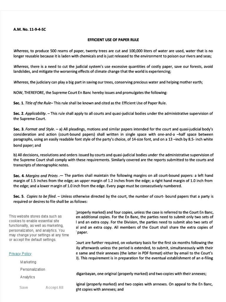 PDF Efficient Paper Rule - Compress | PDF | Affidavit | Witness