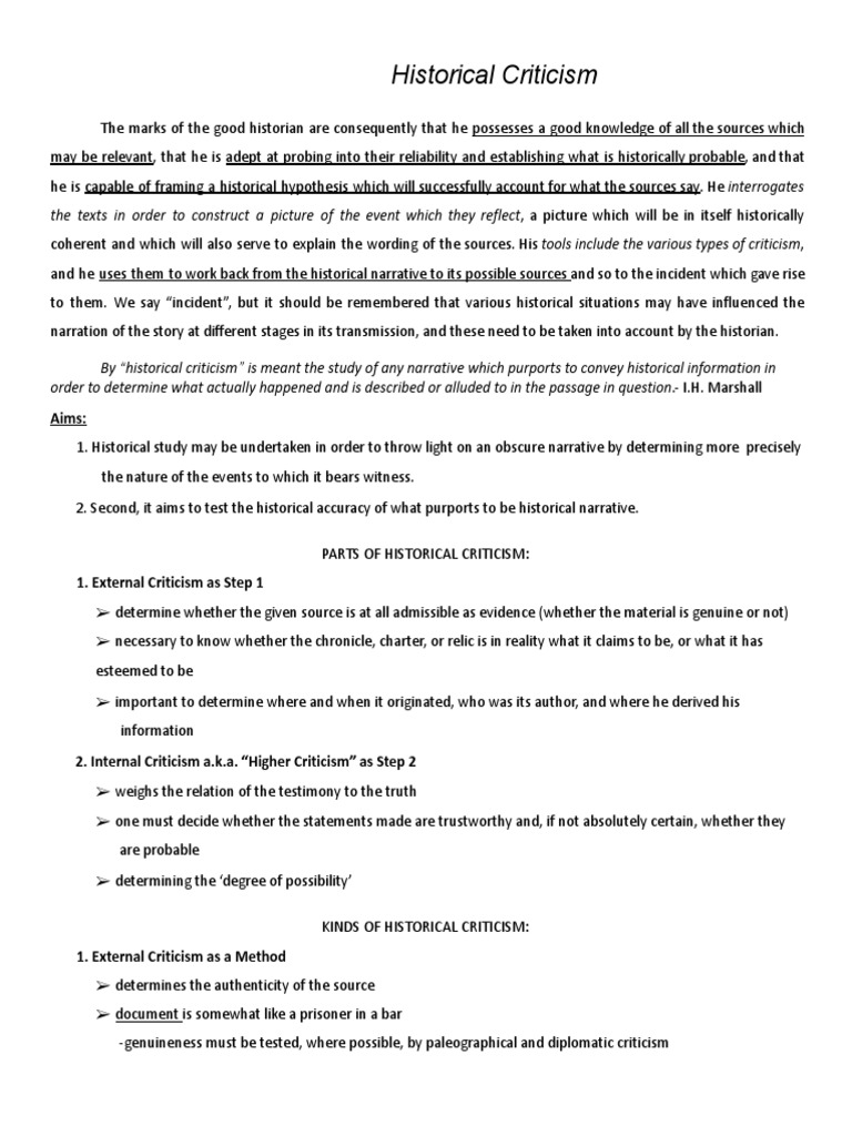 Historical Criticism: Readings in Philippine History | PDF | Narrative ...
