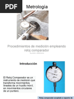 Partes y uso del comparador óptico | PDF | Óptica | Science