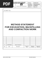 Sewerage Manhole MH8.5 Method Statement | PDF | Sewerage | Sanitary Sewer