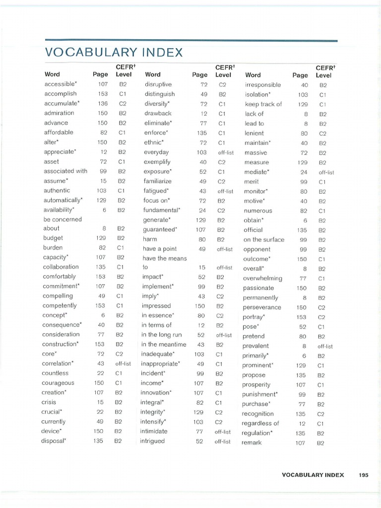 Great Writing 4-Great Essays VOCABULARY Index | PDF