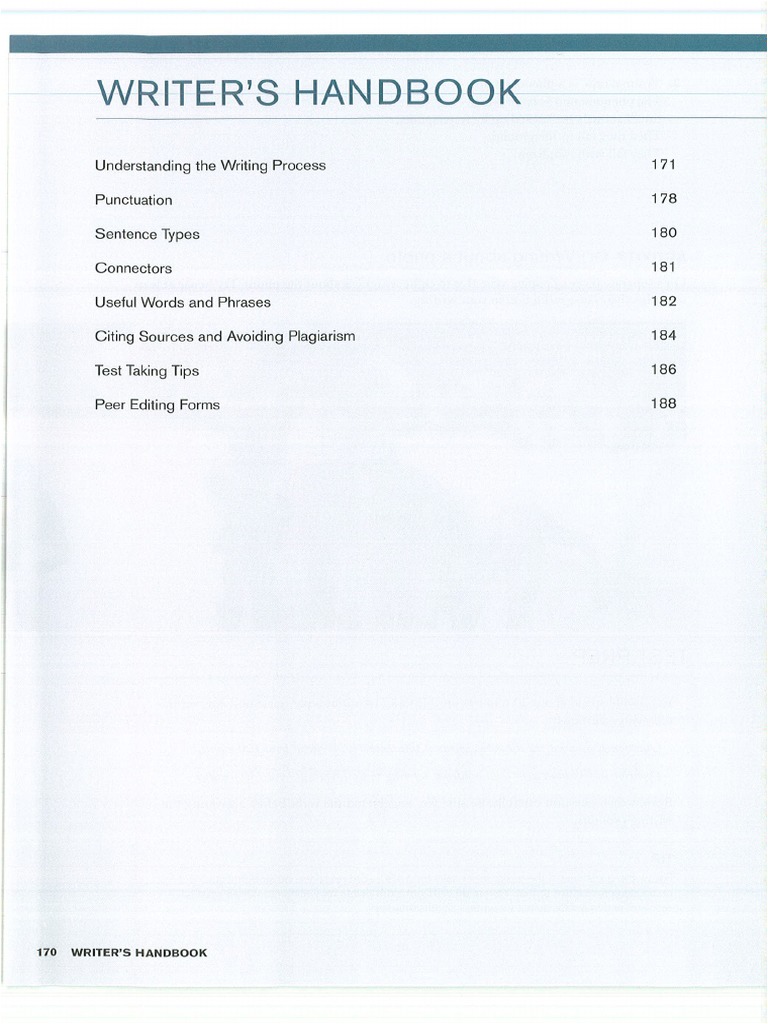 Great Writing 4-Great Essays-Writer's HandBook | PDF