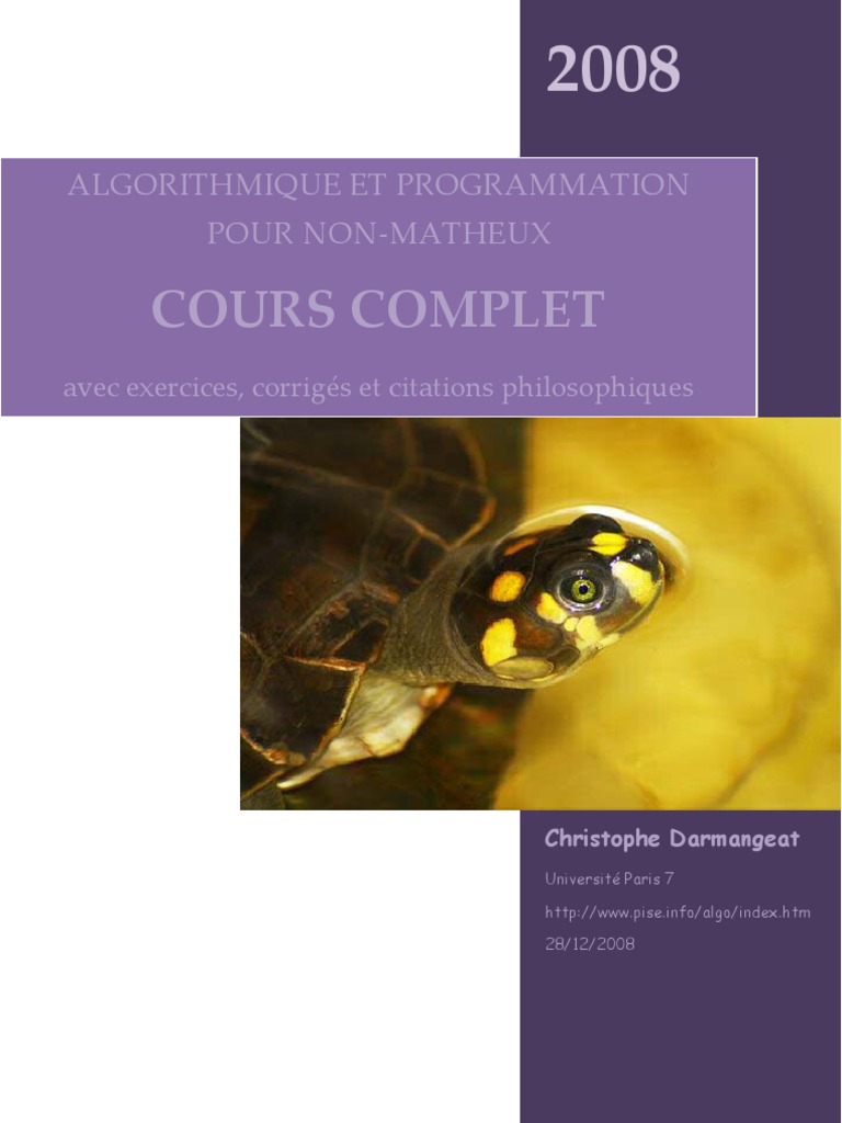Cours D'algorithme | PDF