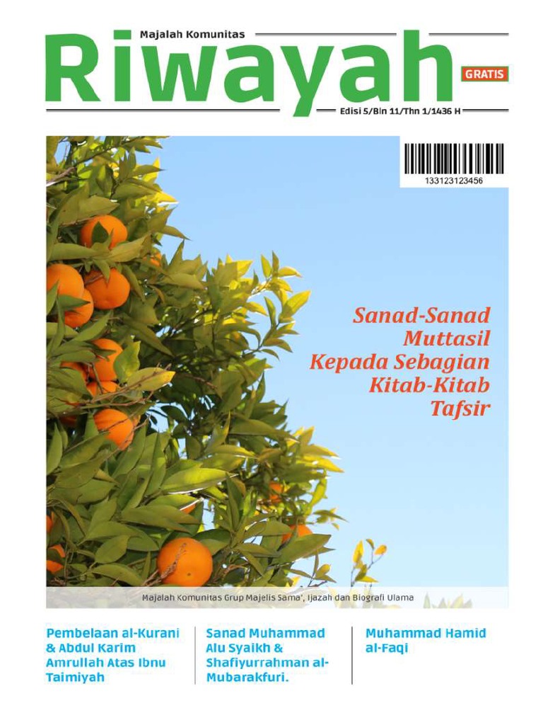 Majalah Riwayah 1 | PDF | Agama & Spiritualitas