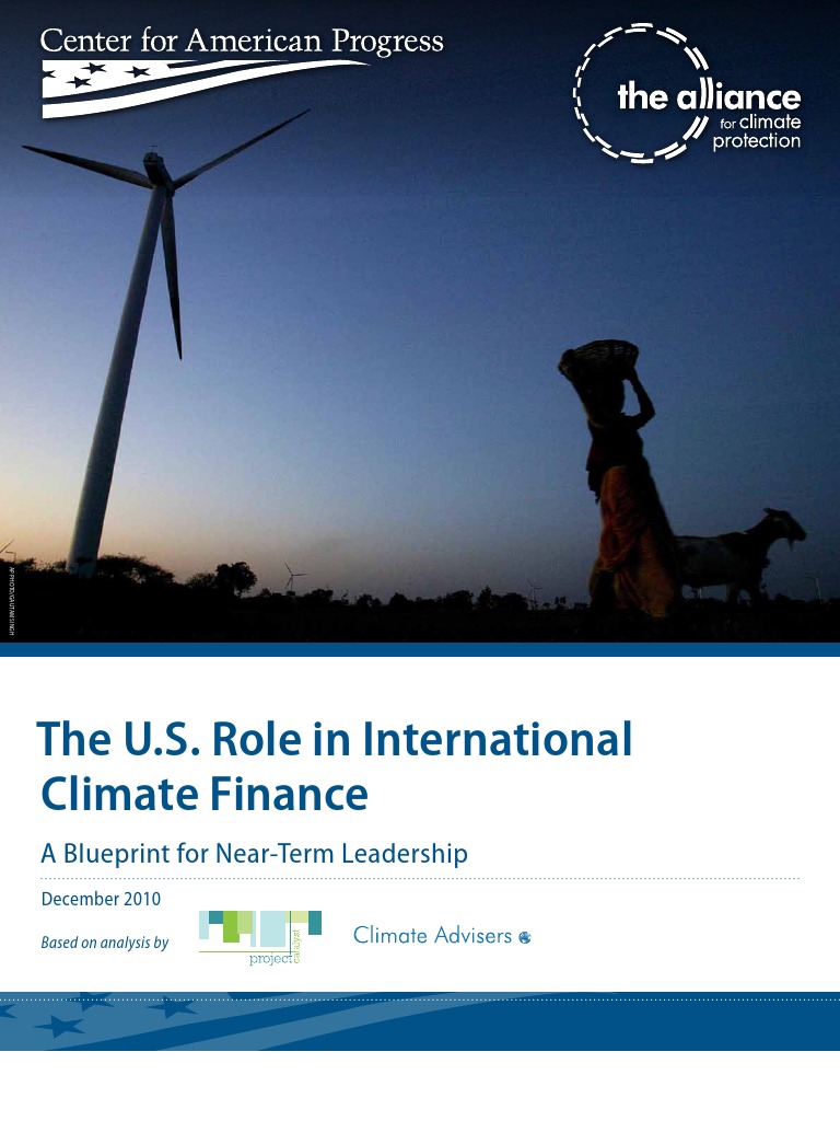 The U.S. Role in International Climate Finance | PDF | Climate Change ...