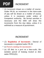 Increment Certificate Form - 49 | PDF | Government