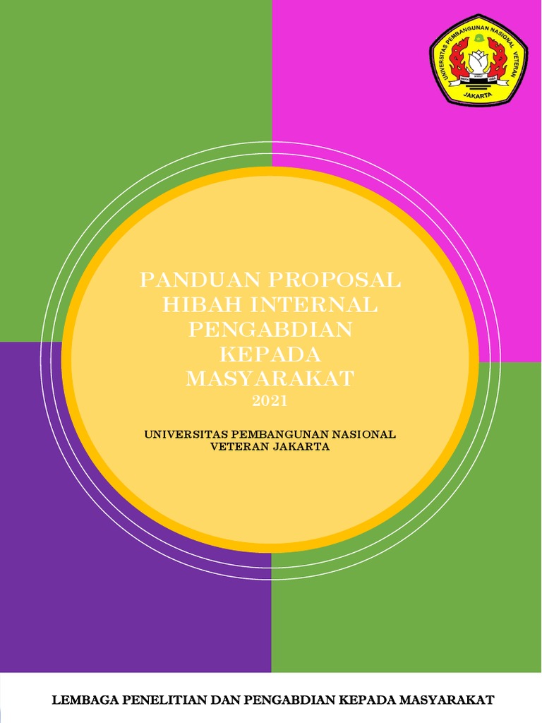 Buku Panduan Hibah Internal PKM Tahun 2021 | PDF Buku Panduan Hibah Internal PKM Tahun 2021 | PDF
