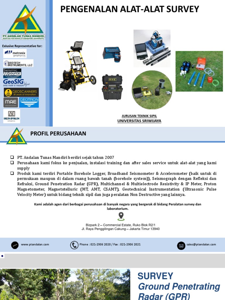Pengenalan GPR Geoscanners | PDF