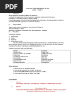 Elements of Music Lesson Plan | PDF | Singing | Pedagogy