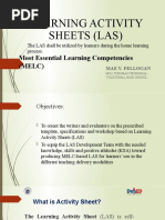 LAC Action Plan | PDF | Teachers | Lesson Plan