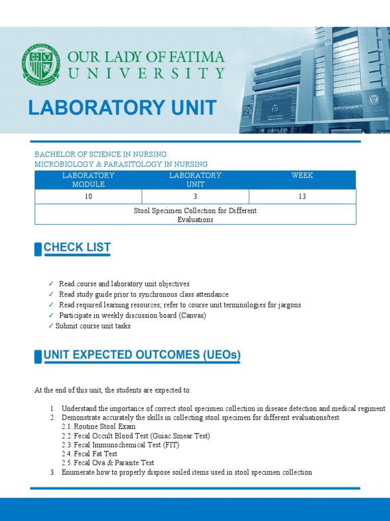Proper Stool Specimen Collection Techniques for Disease Detection and ...