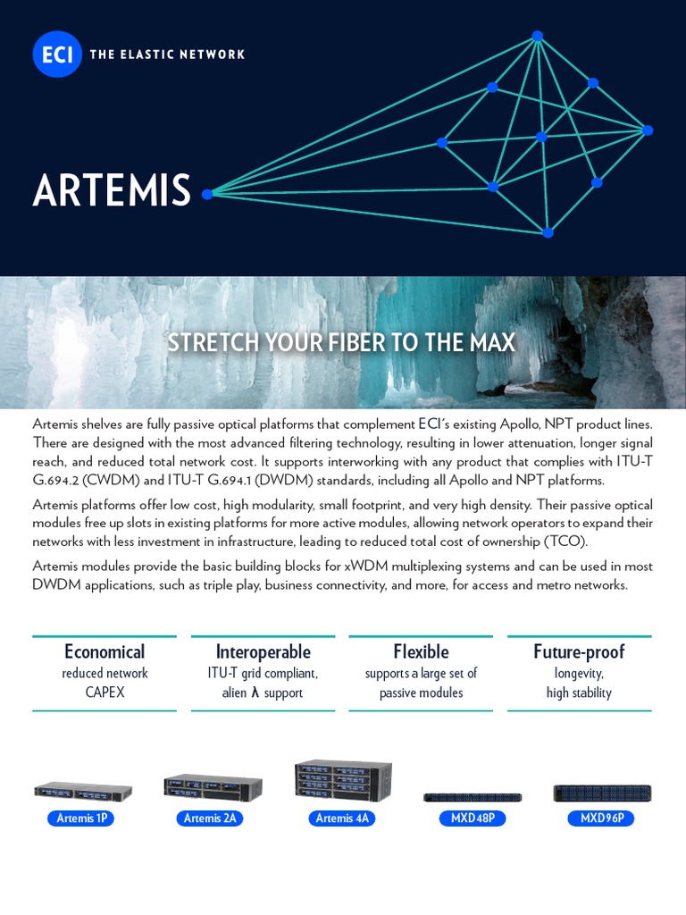 ARTEMIS Brochure | PDF | Wavelength Division Multiplexing | Computer ...