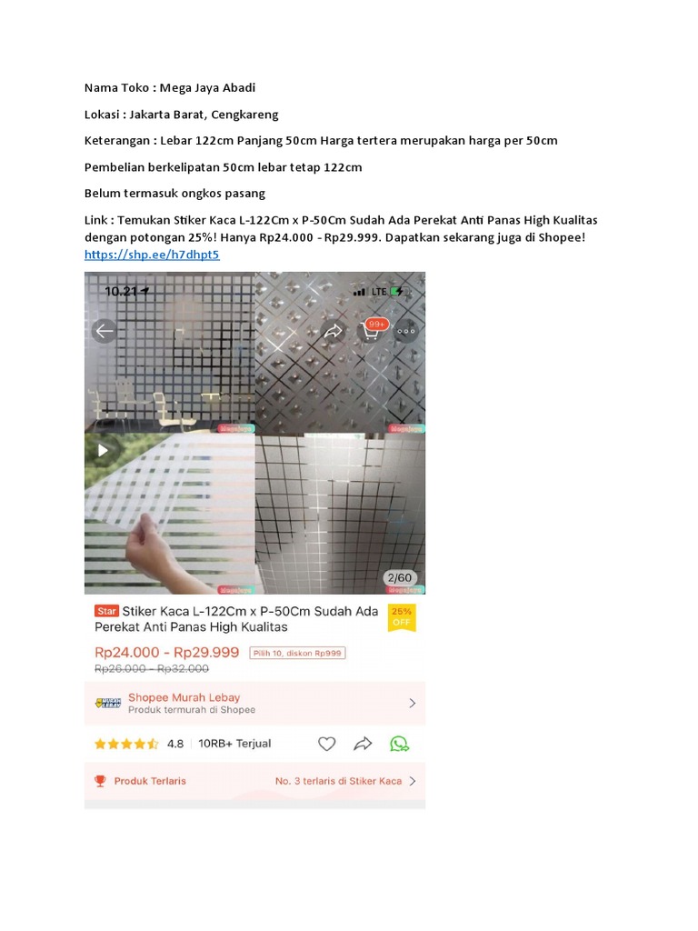 Mega Jaya Abadi Sandblast | PDF | Griya & Taman