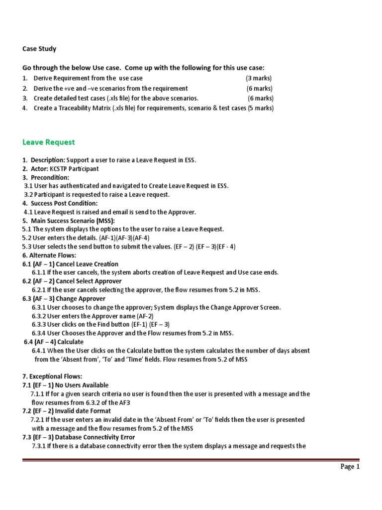 Final Case Study - 27092021 | PDF | Use Case | Computer Science