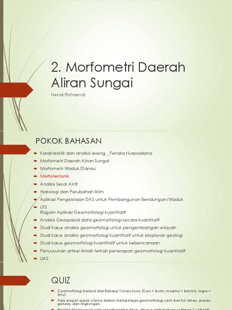 2 Morfometri DAS | PDF