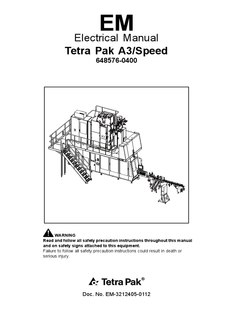 Tetra Pak A3/Speed: Electrical Manual | PDF
