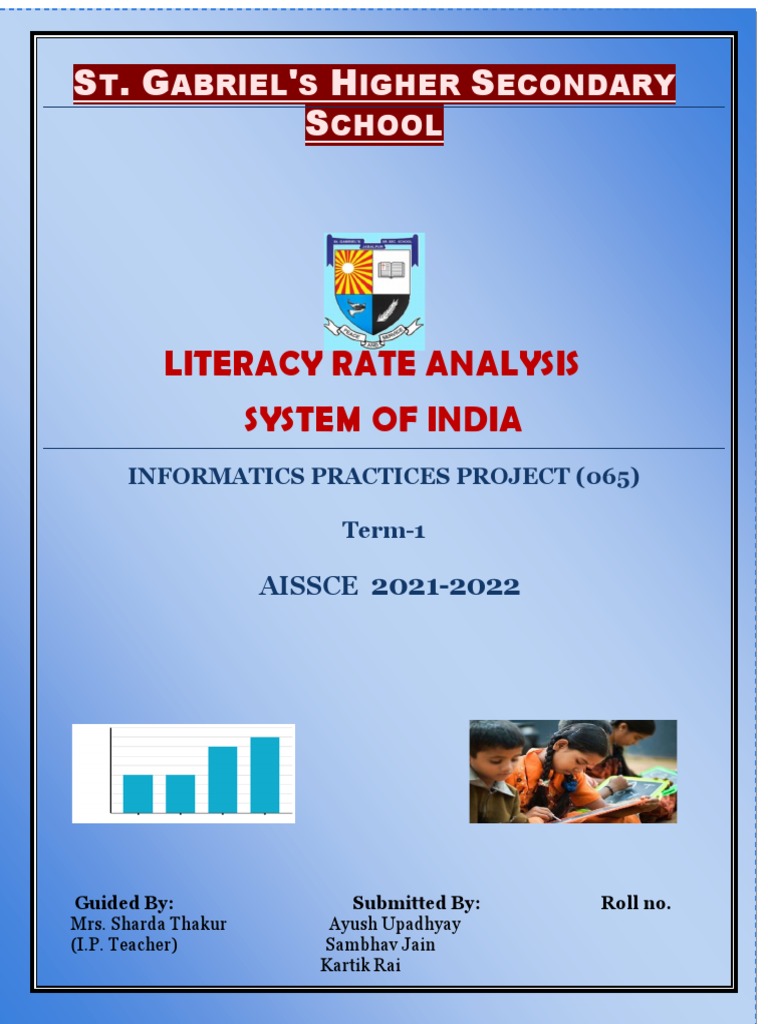 Literacy Rate Analysis Project File | PDF | Python (Programming ...