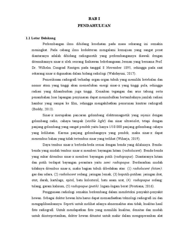 Radioopasitas | PDF | Teknologi & Rekayasa