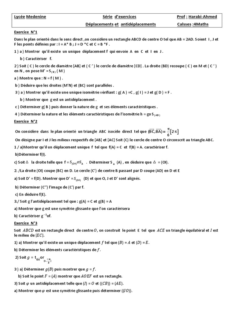 4am-Depl Et Antidep5 | PDF | Triangle | Angle