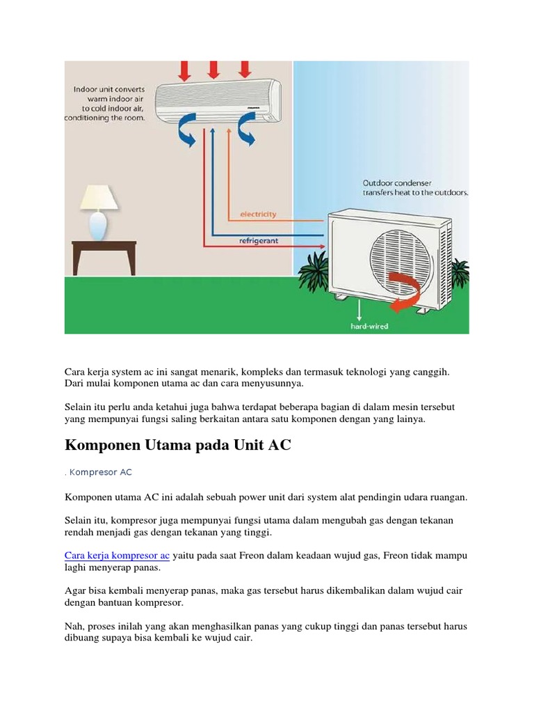 Cara Kerja Komponen AC | PDF