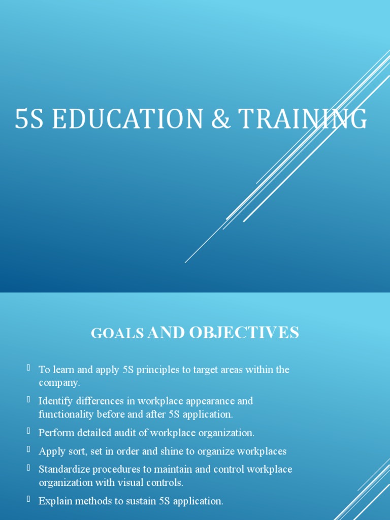 5s Training | PDF | Economies | Business