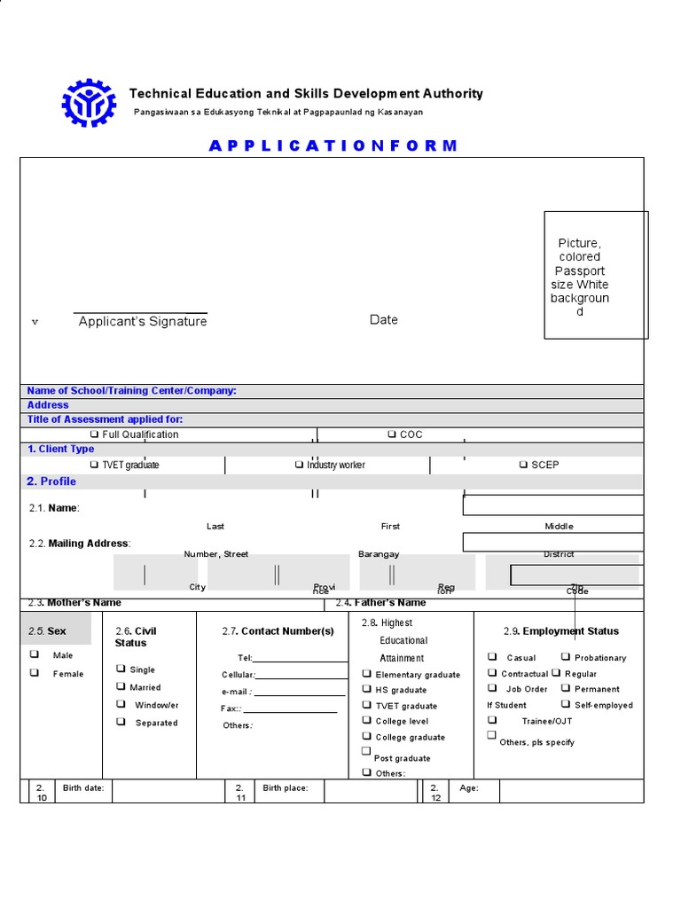 Sample Forms | PDF | Signature | Evaluation