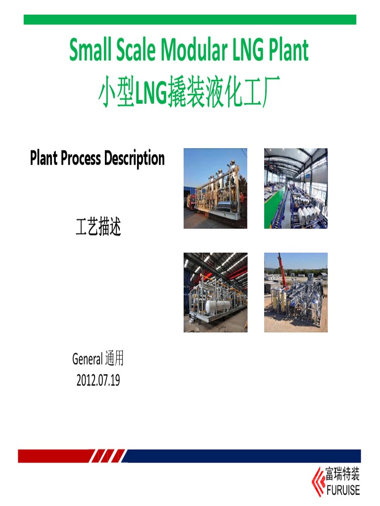 Small Scale Modular LNG Plant 小型LNG撬装液化工厂 | PDF