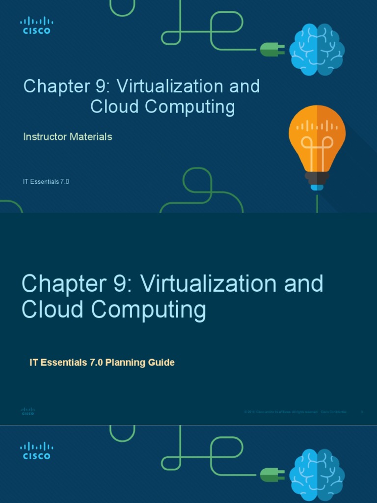 Chapter 9: Virtualization and Cloud Computing: Instructor Materials ...