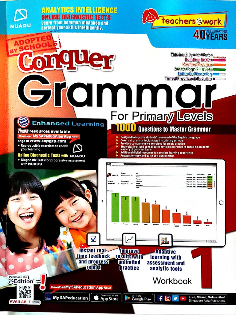 Lee J Conquer Grammar Workbook 1 | PDF