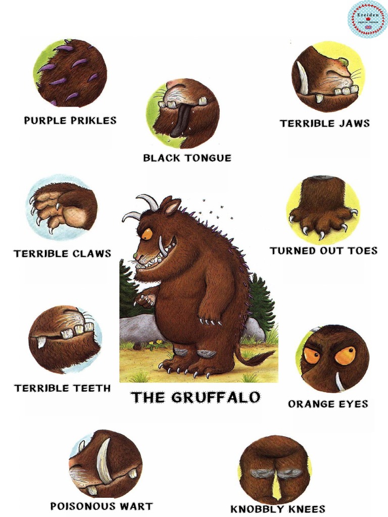 The Gruffalo: Terrible Jaws Black Tongue Purple Prikles | PDF
