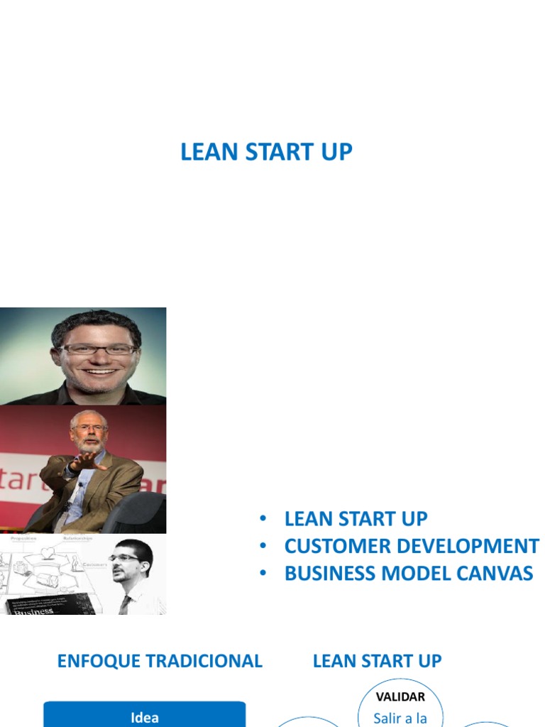 Lean Startup, Customer Development, Business Model Canvas | PDF ...