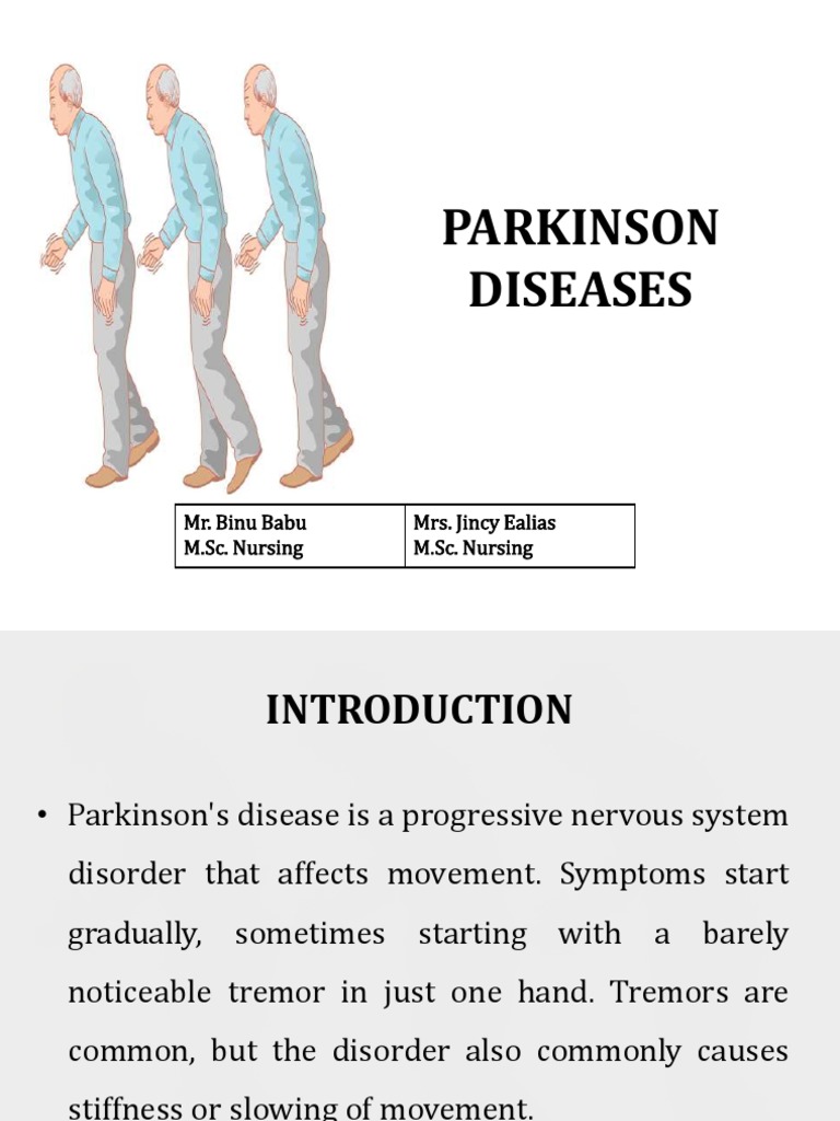 Parkinson Disease Slides | PDF | Parkinson's Disease | Dopamine