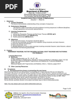 Detailed Lesson Plan | PDF | Permutation | Learning