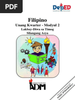 Grade 9 Filipino Module 1st Quarter | PDF