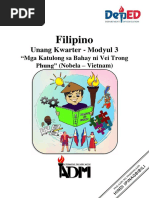 Filipino 9-Q2 Modyul 5 | PDF
