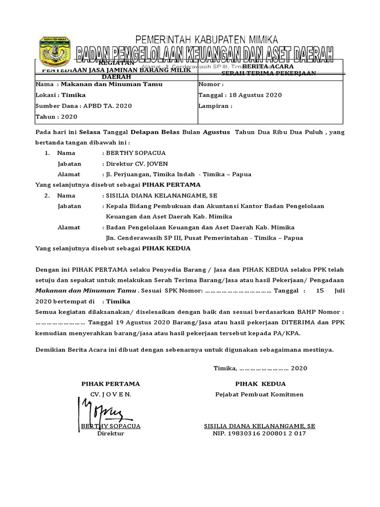 Format Tagihan Baru | PDF