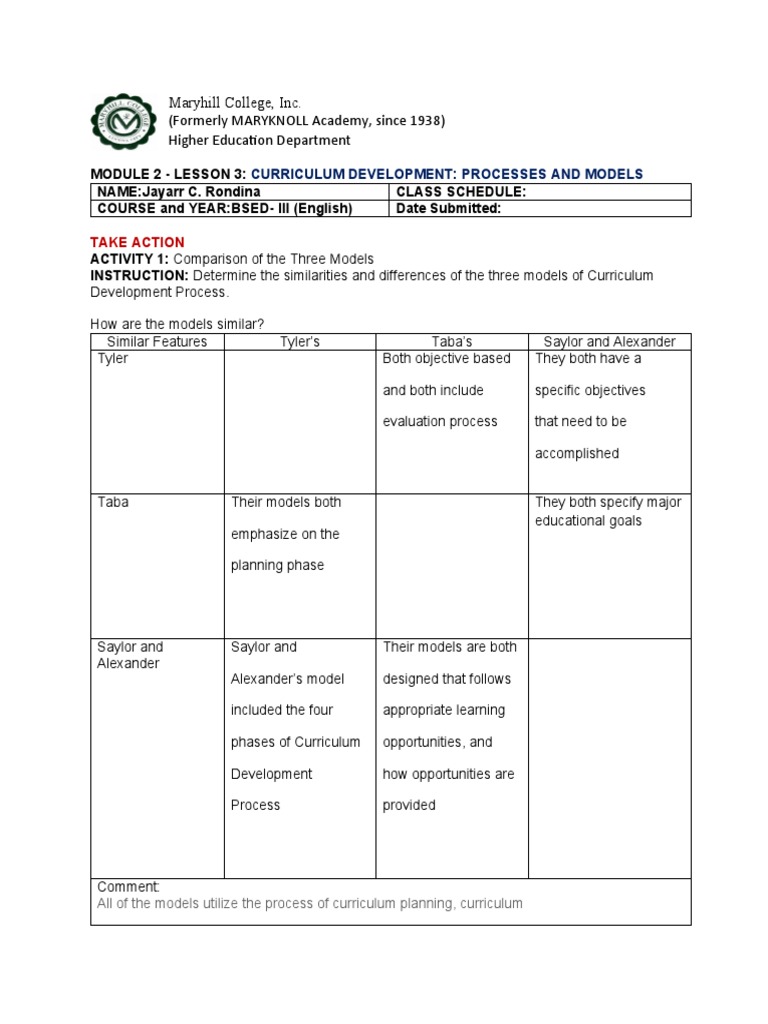 Learning Packets Module 2 Lesson 3 and 4 | Download Free PDF ...