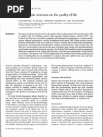 Urticaria Control Test | PDF